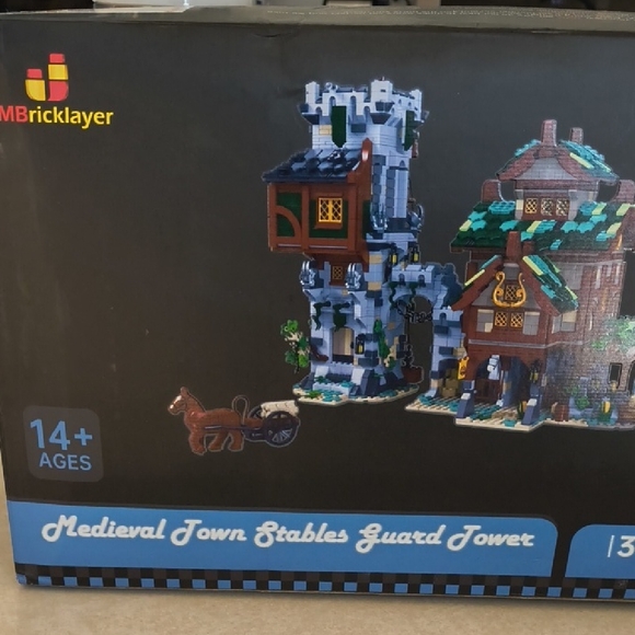Jmbricklayer | Toys | Jmbricklayer Medieval Town Stables Guard Tower ...